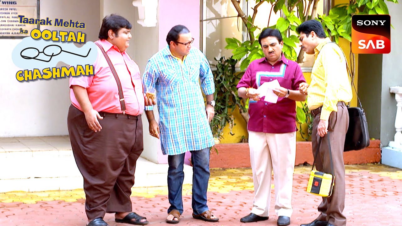 Jetha ने पढ़ा Bhide के लिए आया हुआ Letter | Taarak Mehta Ka Ooltah ...