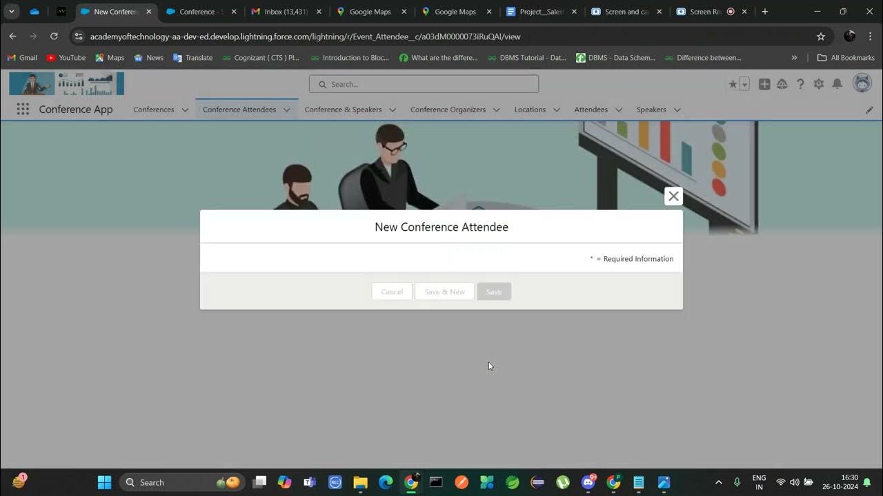 Conference Management Application on Salesforce||Salesforce Developer||Salesforce Admin - YouTube