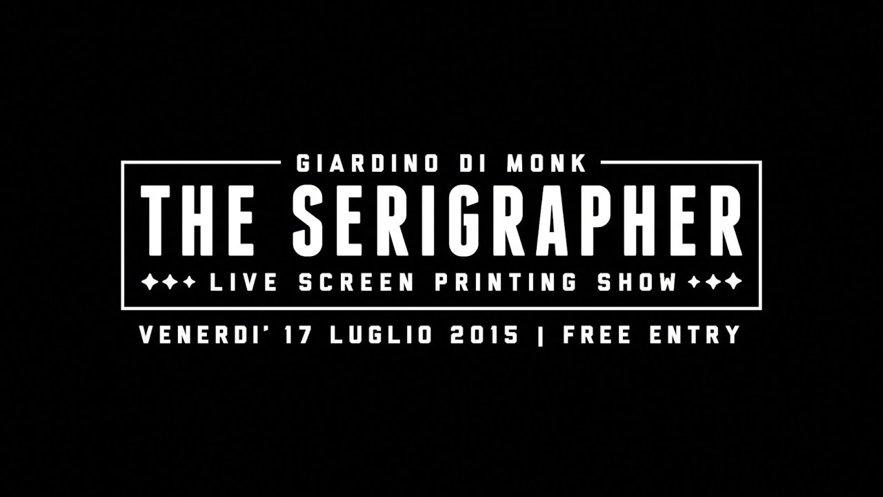 The Serigrapher 2015 - YouTube