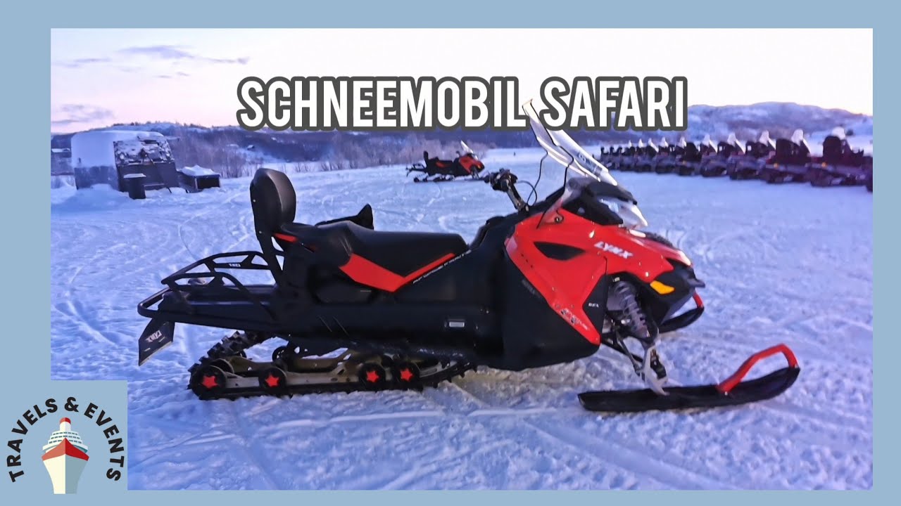 Schneemobil Safari Kirkenes - Hurtigruten Ausflug 7C - YouTube