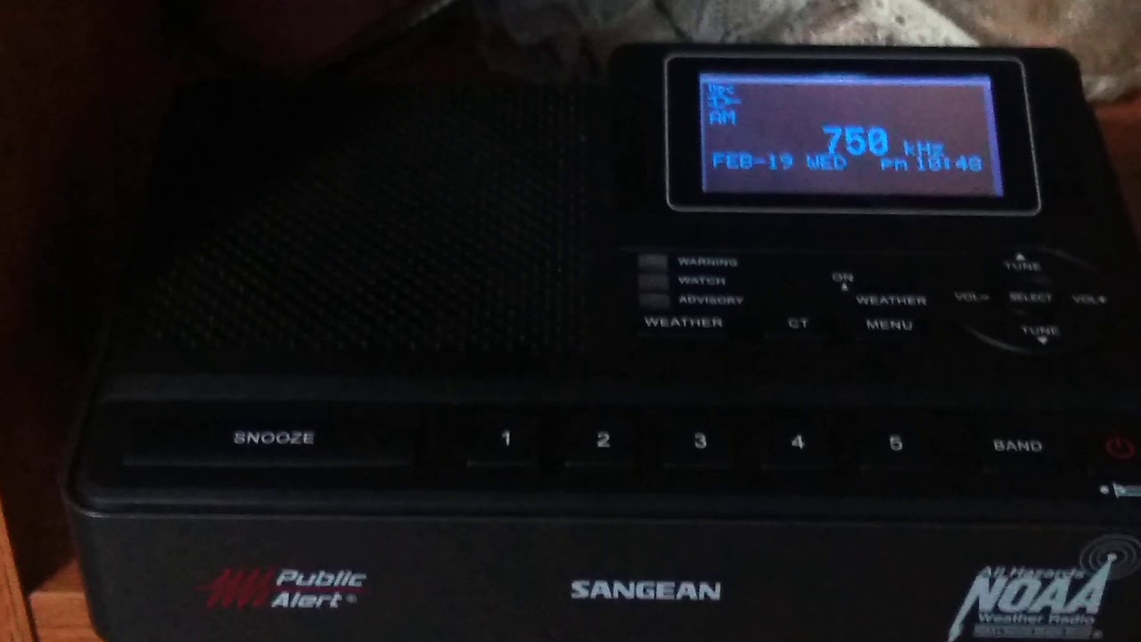 Required Monthly Test: WSB-AM from Georgia. - YouTube