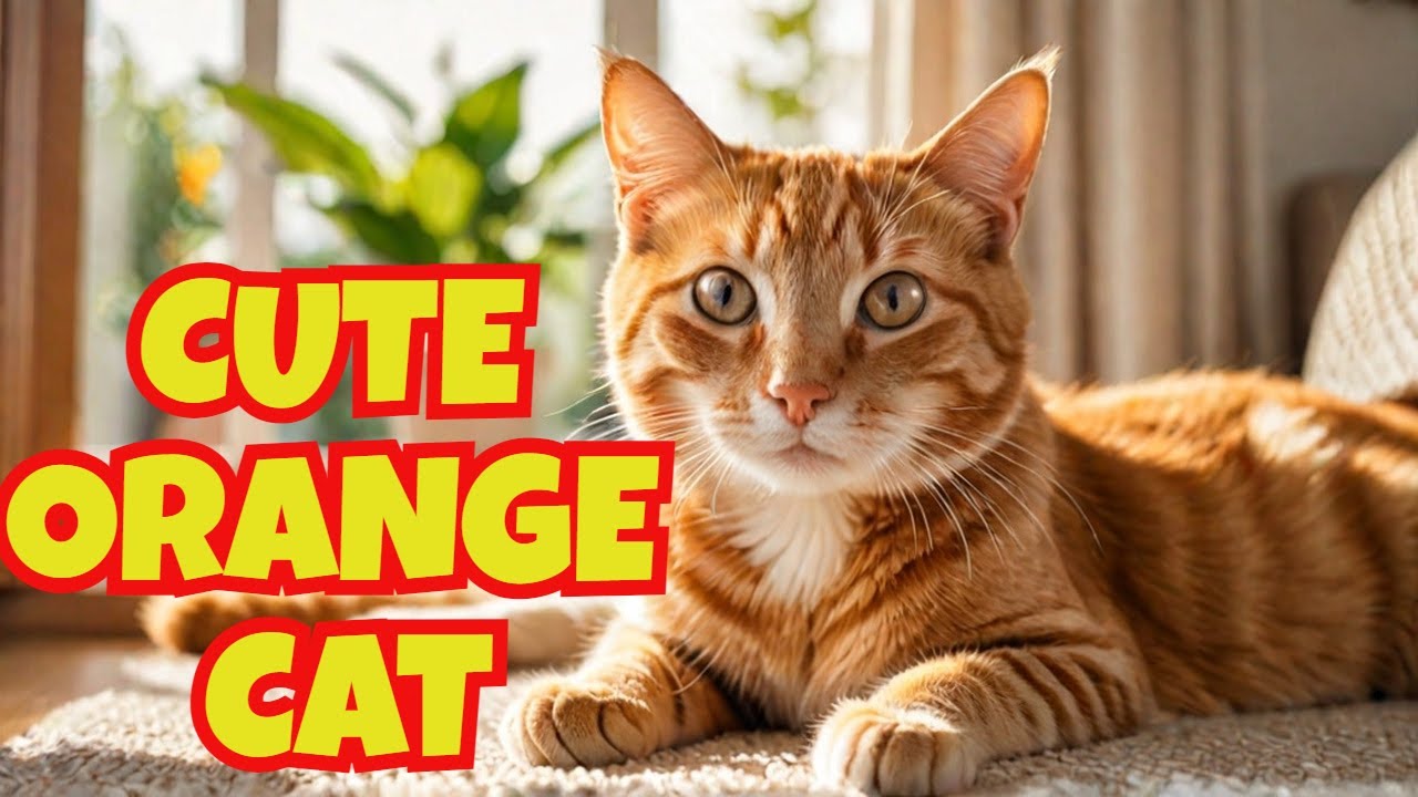 Unbelievable Orange Cat Compilation! - YouTube