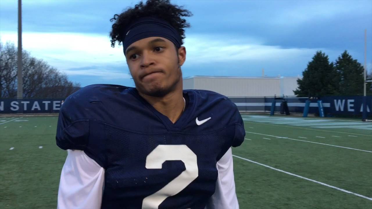 Marcus Allen - Penn State spring practice - YouTube