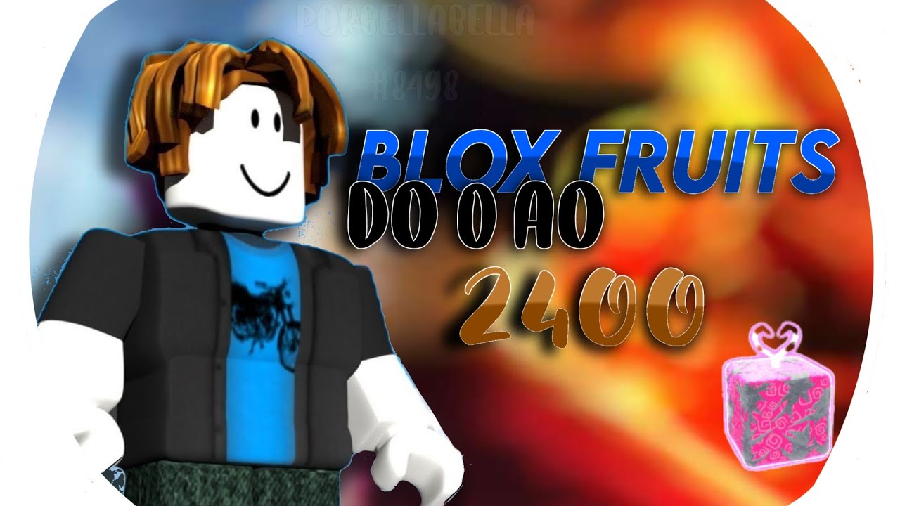 LEVEL 1 AO 2400 SEM GASTAR ROBUX NO BLOX FRUITS! #1 | Harumi :3 - YouTube
