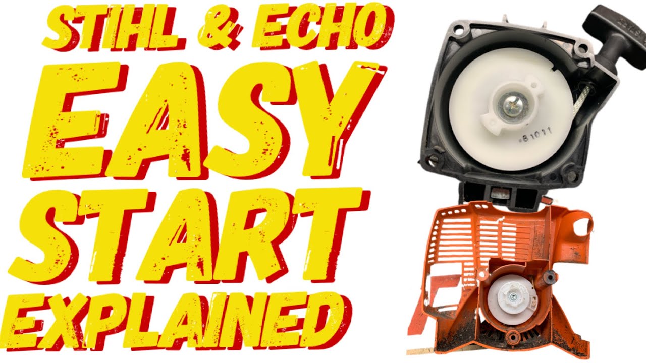 STIHL AND ECHO EASY START EXPLAINED - YouTube