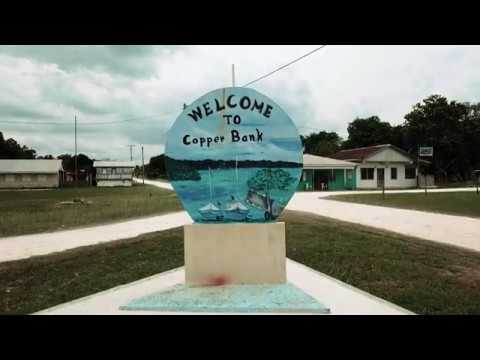 The beautiful Copper Bank Village in the Corozal District - YouTube
