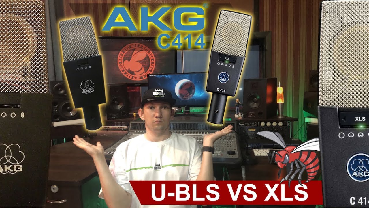 Test - AKG C414 XLS vs AKG C414 B-ULS (Vintage) - YouTube