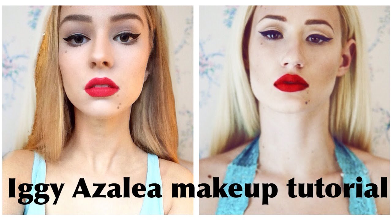 Iggy Azalea Makeup tutorial - YouTube