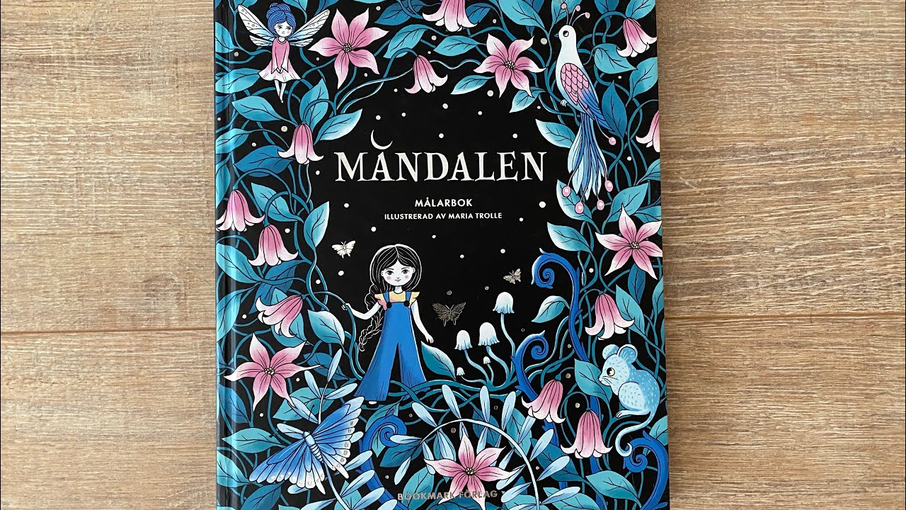Mandalen by Maria Trolle 25% completed #adultcoloringchannel #progress ...