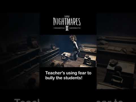 TEACHER BULLIES HER STUDENTS! | Little Nightmares 2 #Shorts - YouTube