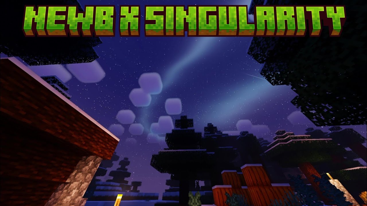 Newb X Singularity Review|support Minecraft 1.21.51|Download Link is in the description - YouTube