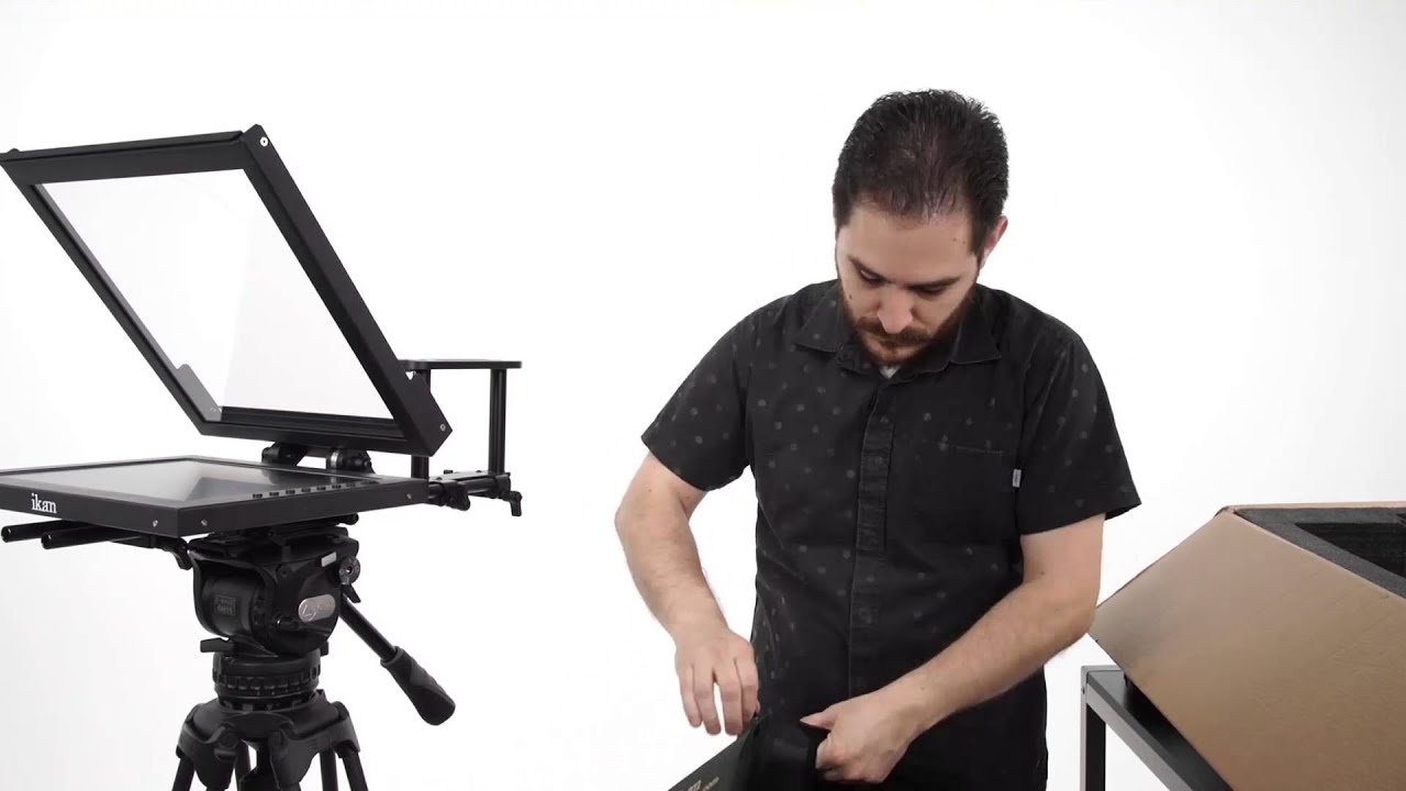 ikan PT3500 Rod Based Teleprompter Overview | Full Compass - YouTube