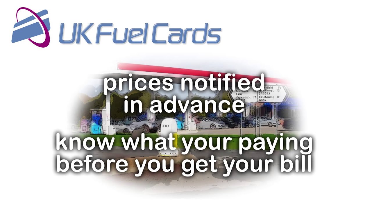 Fuel Cards - UK Fuels Card - YouTube