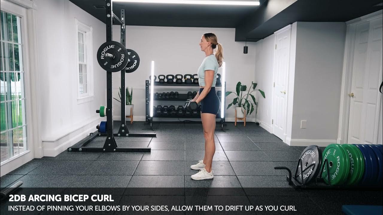 2DB Arcing Bicep Curl - YouTube
