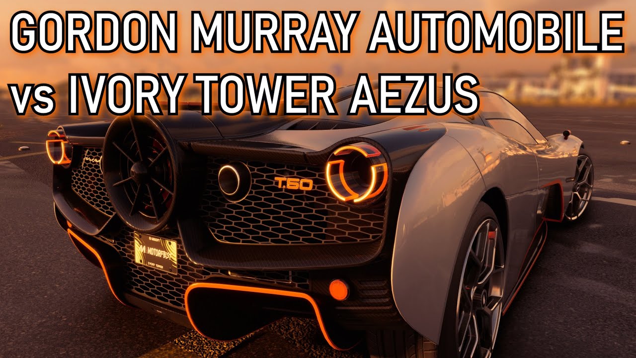 The Crew Motorfest: GORDON MURRAY AUTOMOBILE vs IVORY TOWER AEZUS - YouTube