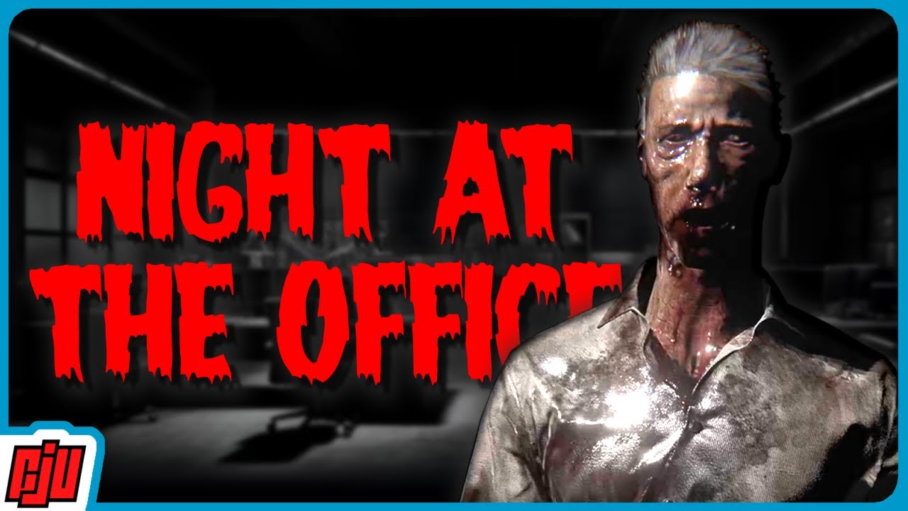NIGHT AT THE OFFICE | All Endings | Indie Horror Game - YouTube