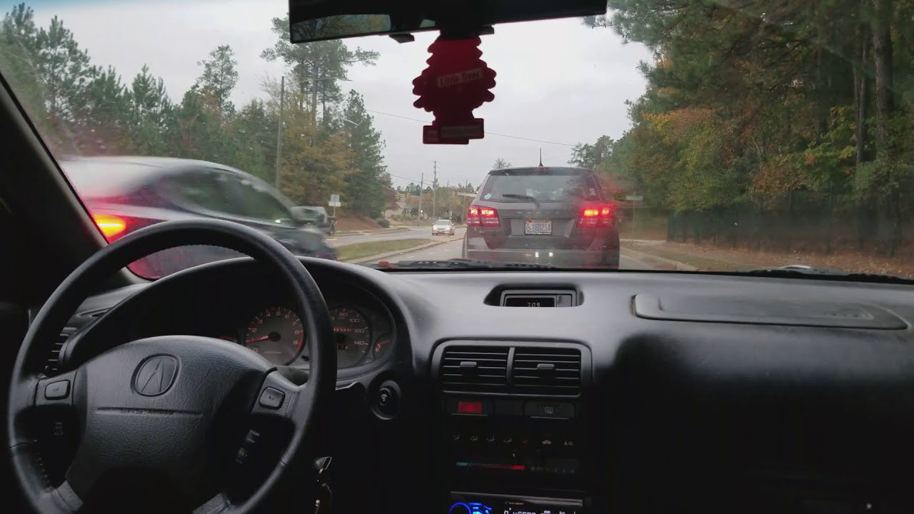 Integra Gsr/DB8/ PULLS AND DRIVING - YouTube