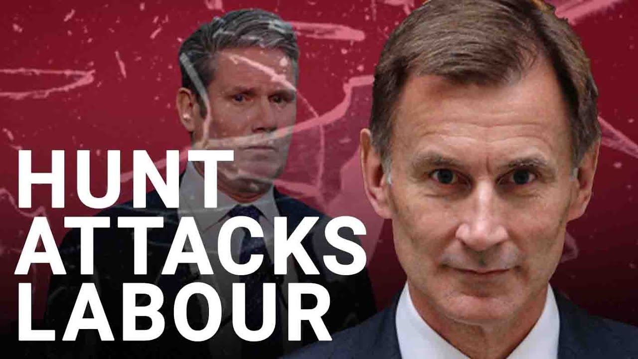 ‘Tensions’ grow in Labour after Hunt’s attack | Harry Phibbs - YouTube