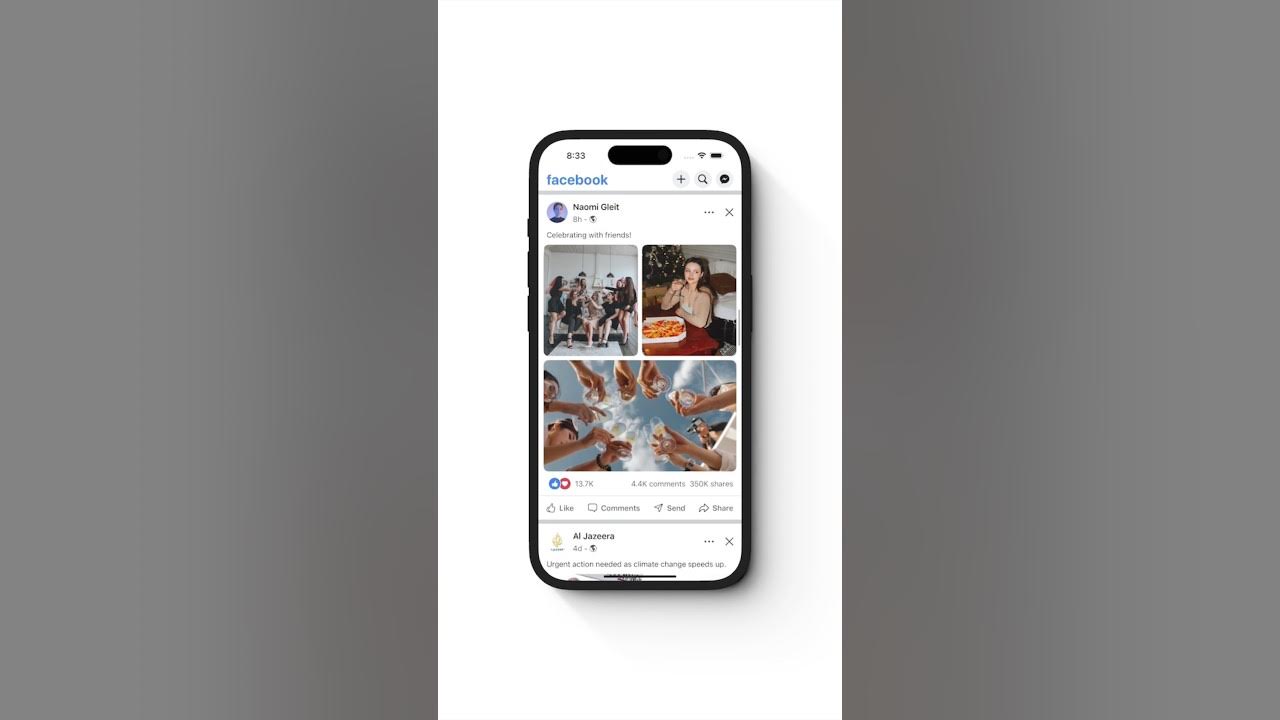 Facebook clone #swiftui - YouTube