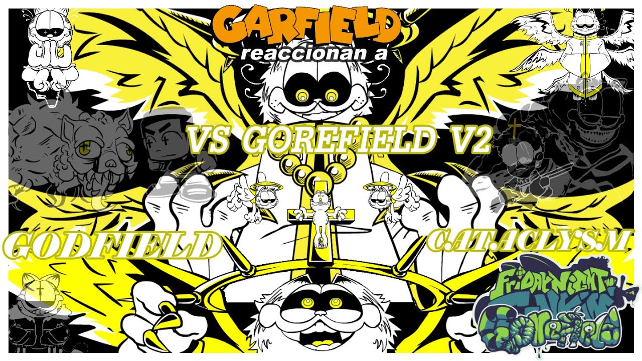 😺 Garfield Characters reaccionan a | VS Gorefield v2 | CATaclysm ...