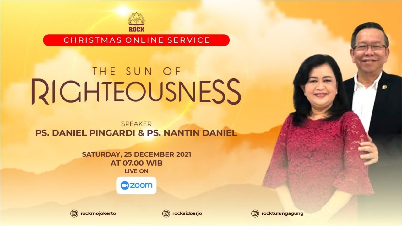 Ps. Daniel Pingardi | Christmas Service 2021 | Sabtu, 25 Desember 2021 ...