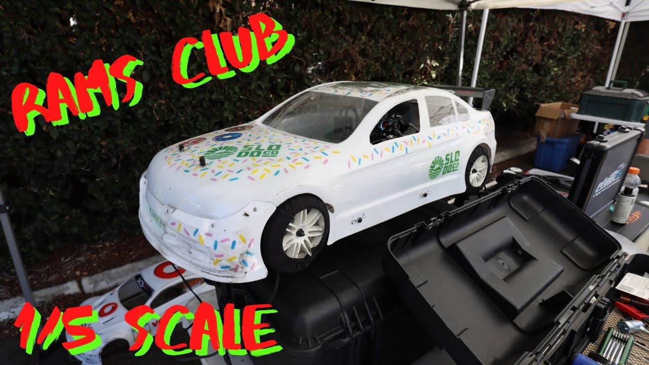 RAMS Club Racing 1/5 Scale On Road RC Car Racing "Halloween ...