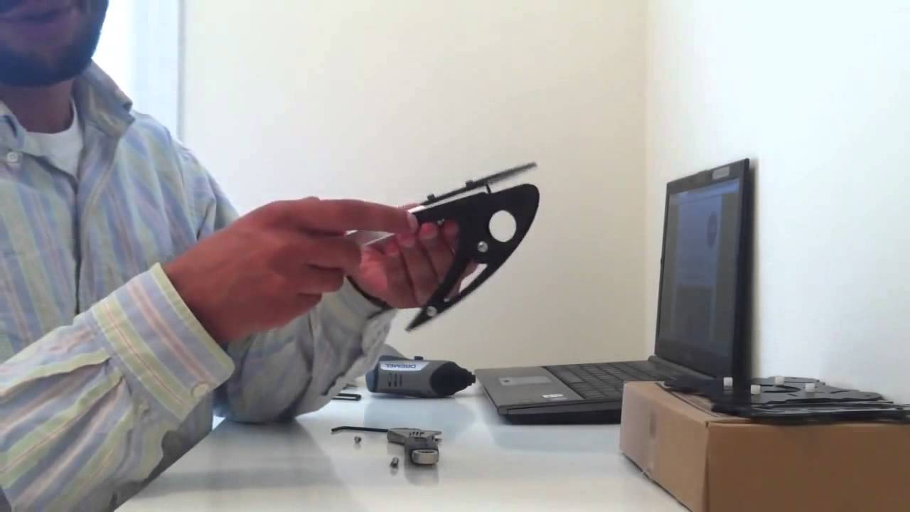 HobbyKing X525 V3 Basic Quadcopter Drone Tutorial Chapter 2 Frame Assembly - YouTube