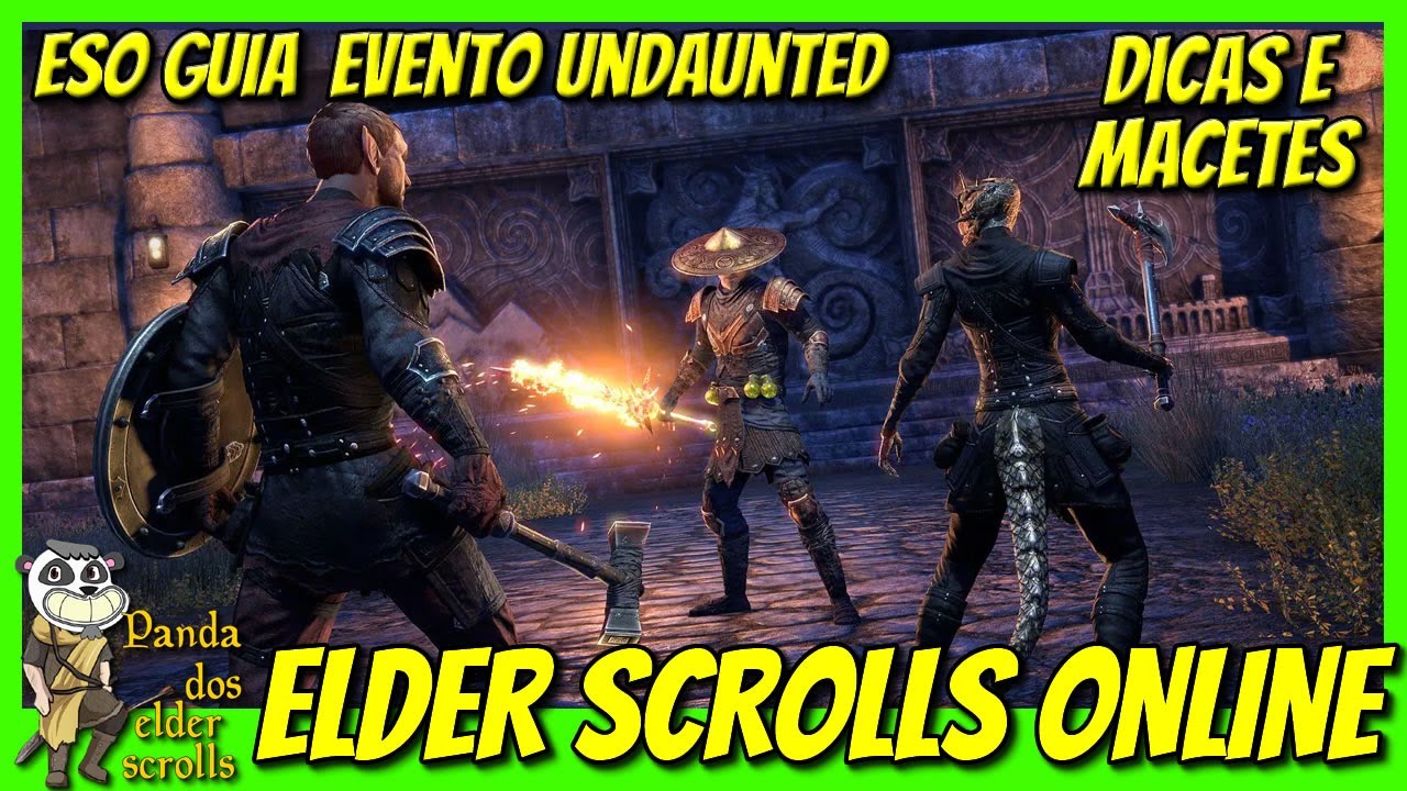 Guia do Evento de Undaunted Dicas e Macetes Elder Scrolls Online - YouTube