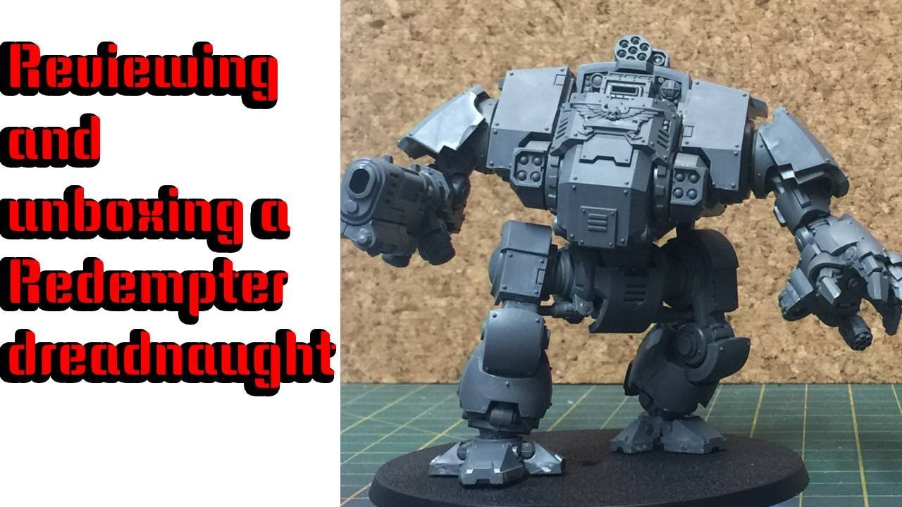 unboxing and reviewing Redempter dreadnaught - YouTube