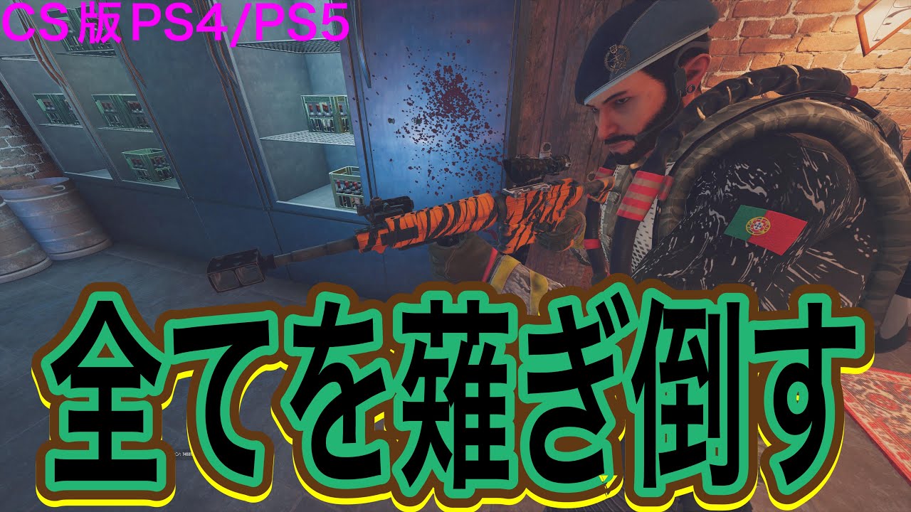 【R6S】DMRが強すぎて楽しすぎる Rainbow Six Siege レインボーシックスシージ CS版 PS4/PS5 #シージ ...