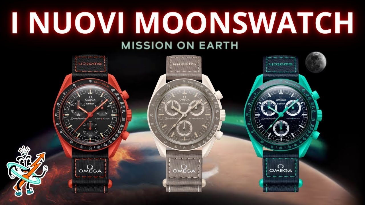 I NUOVI MOONSWATCH - MISSION ON EARTH - YouTube