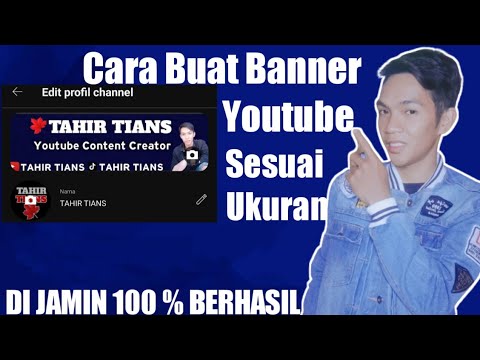 Tutorial Cara Membuat Banner Youtube Sangat Mudah - YouTube