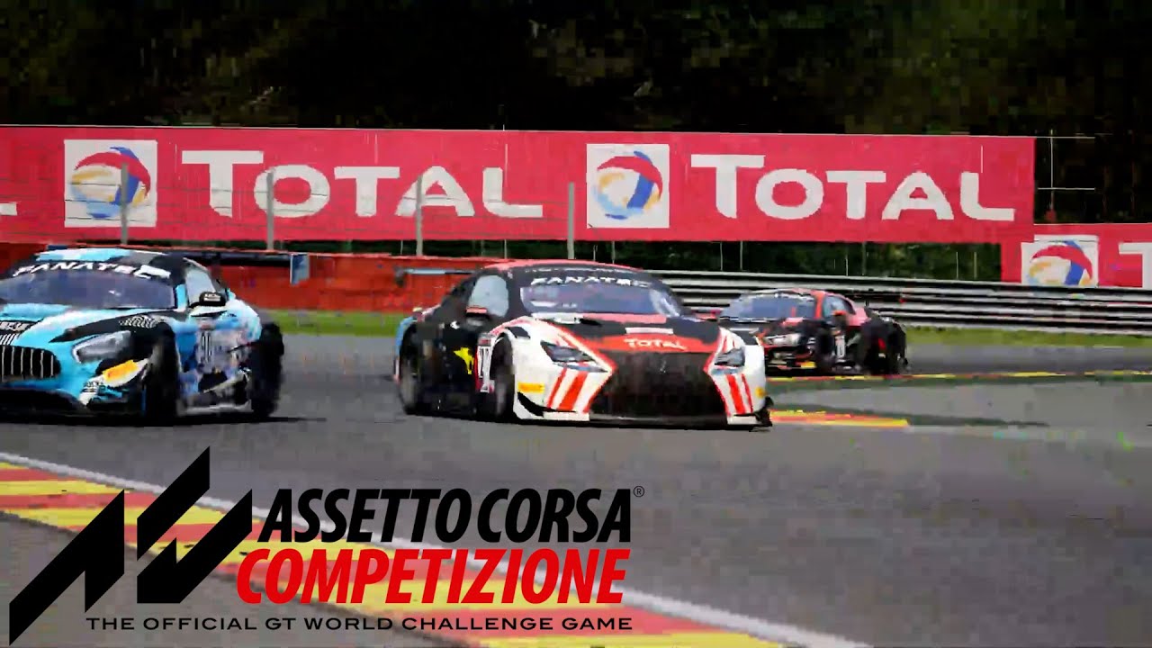 RCFで怒涛の追い上げ Lexus RCF GT3 in Circuit de Spa-Francorchamps - YouTube