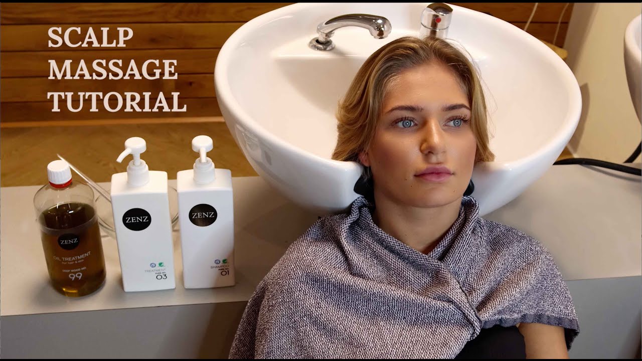 ZENZ Organic Scalp Massage Tutorial For Professionals - YouTube