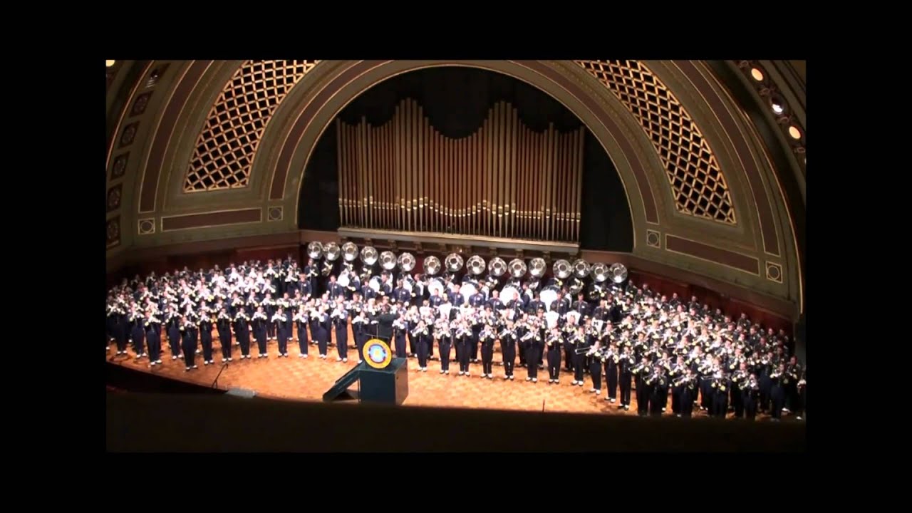 Michigan Marching Band - We Are the World - Band-O-Rama 2010 - YouTube
