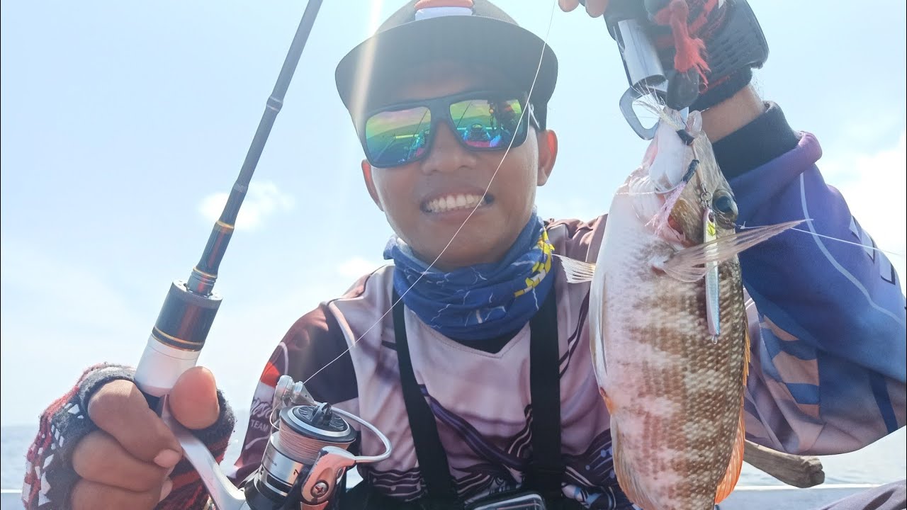 Party Strike Emperor Fish | Ultra Light Jigging Bali. - YouTube