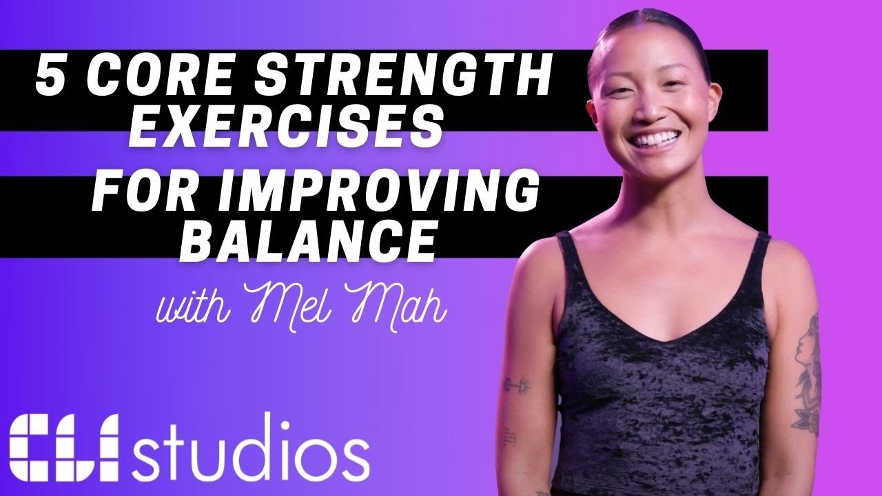 Five Core Exercises To Improve Your Balance - YouTube