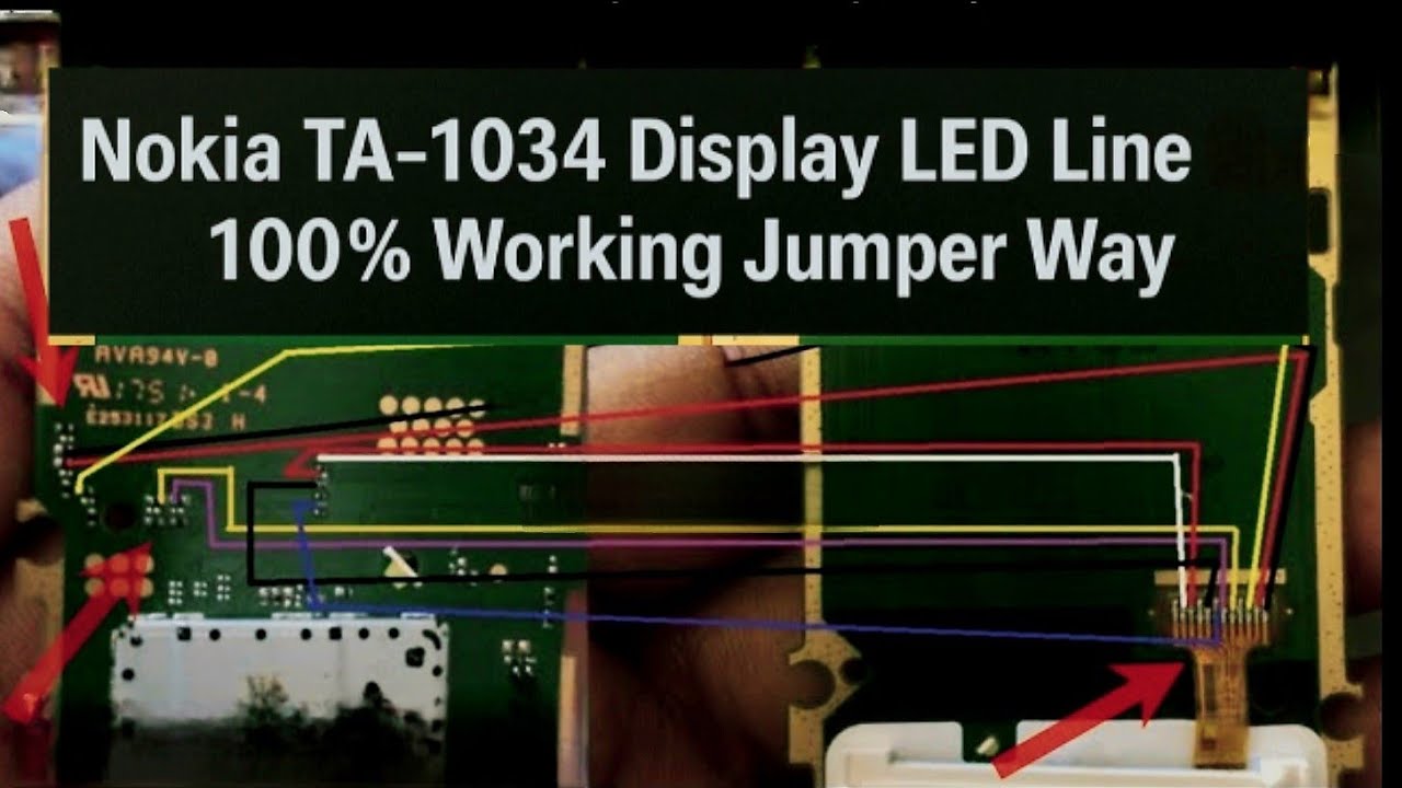 Nokia TA‑1034 (105) Display light Solution #nokia #nokia105 - YouTube