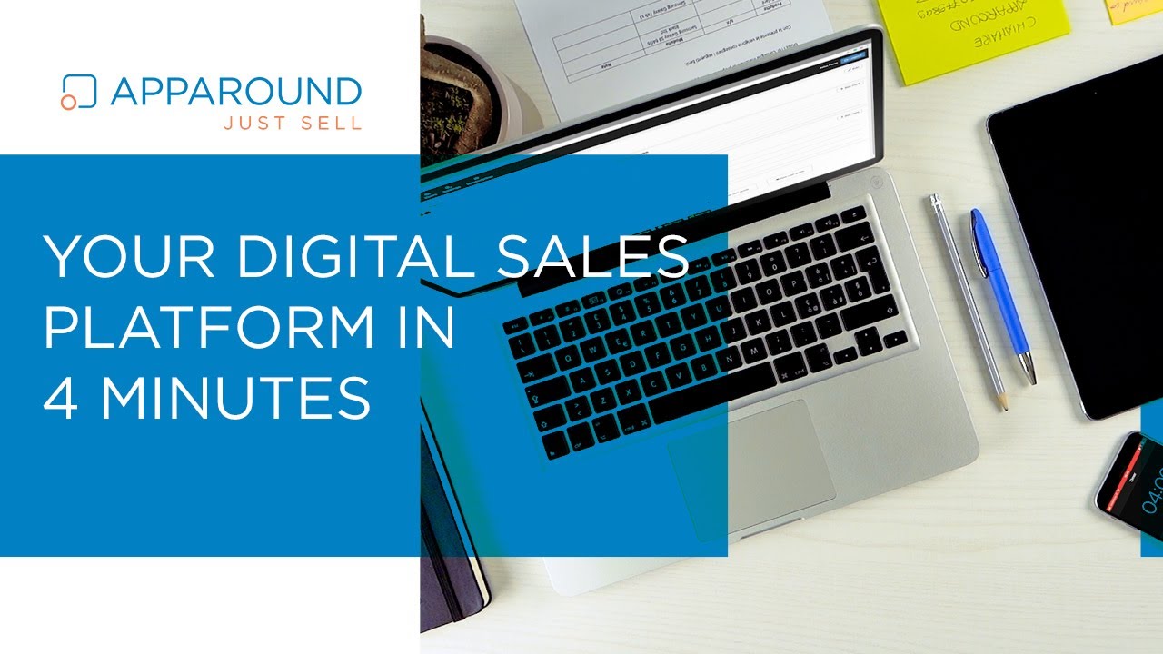 Your digital sales platform in 4 minutes | Apparound - YouTube