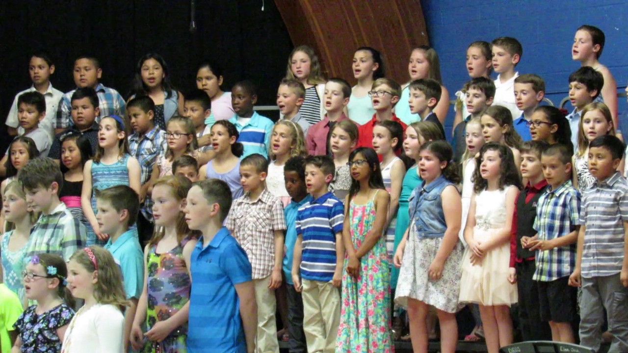 Tatums Music Concert 3rd grade - YouTube