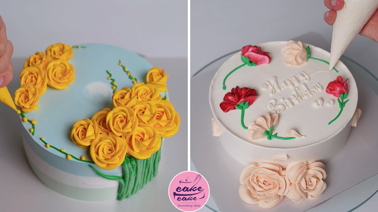 Fantastic Cake Decorating Ideas | Beautiful Flowers Cake Tutorials ...