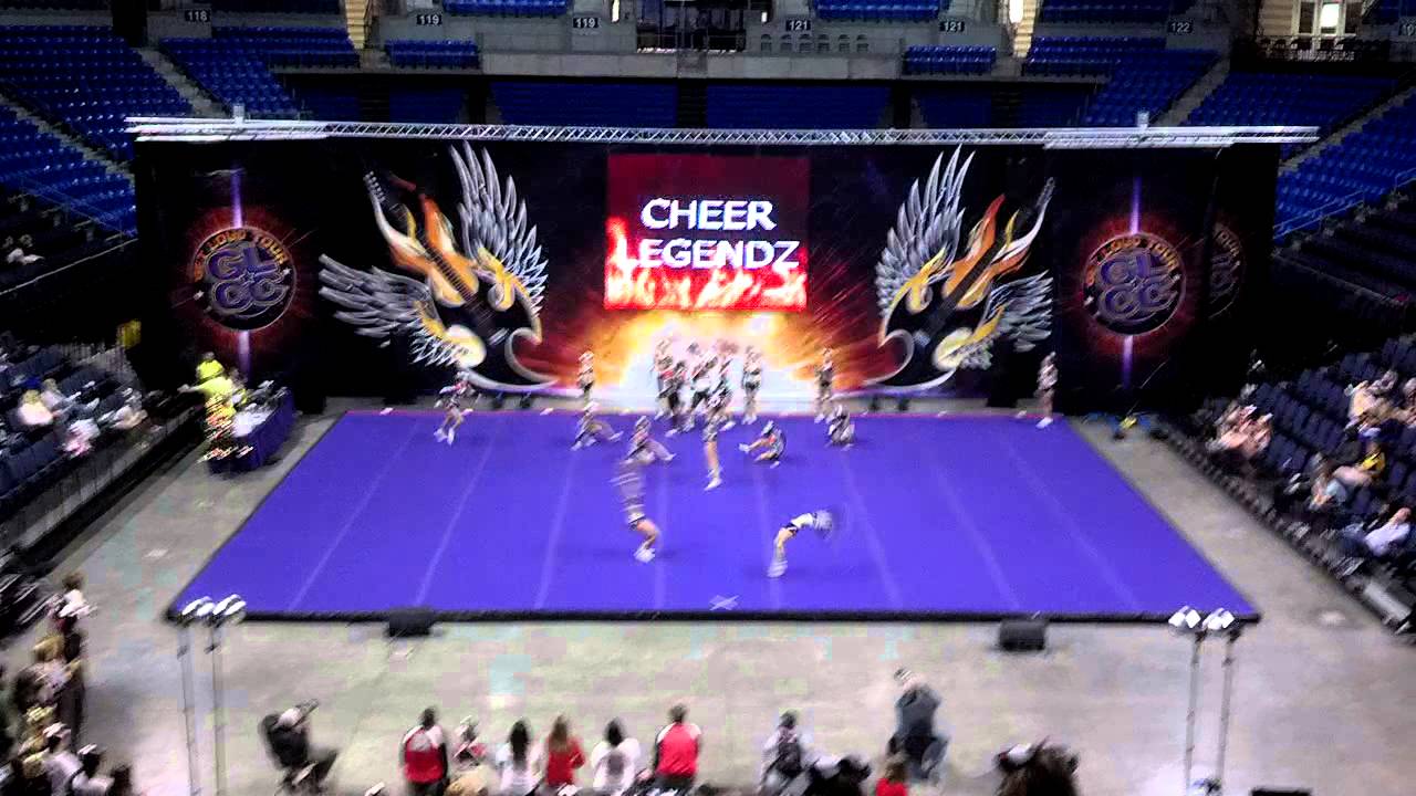 Cheer Legendz Cheetahz 2012 - YouTube