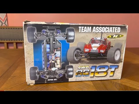 team associated RC18T RTR- Unboxing and overview- throwback Truggy- RC ...
