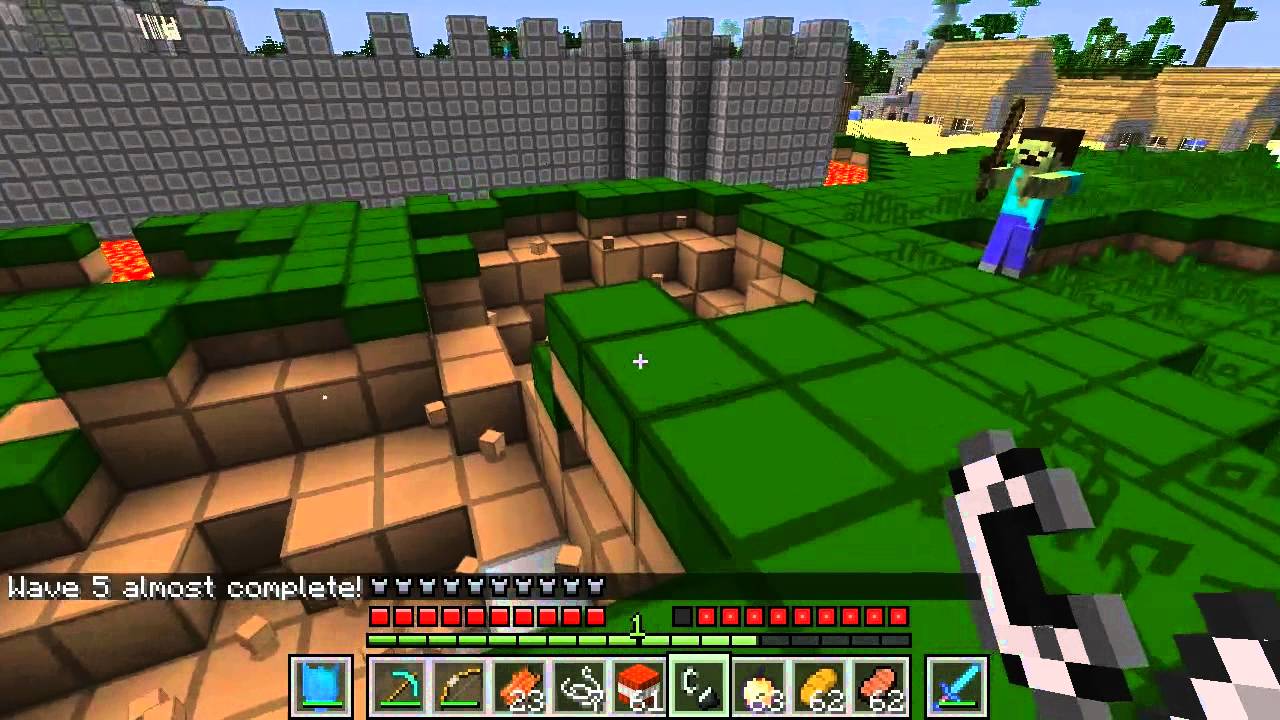 Let's Play Minecraft - Invasion Mod - Episode 17 - Take 2...ACTION ...