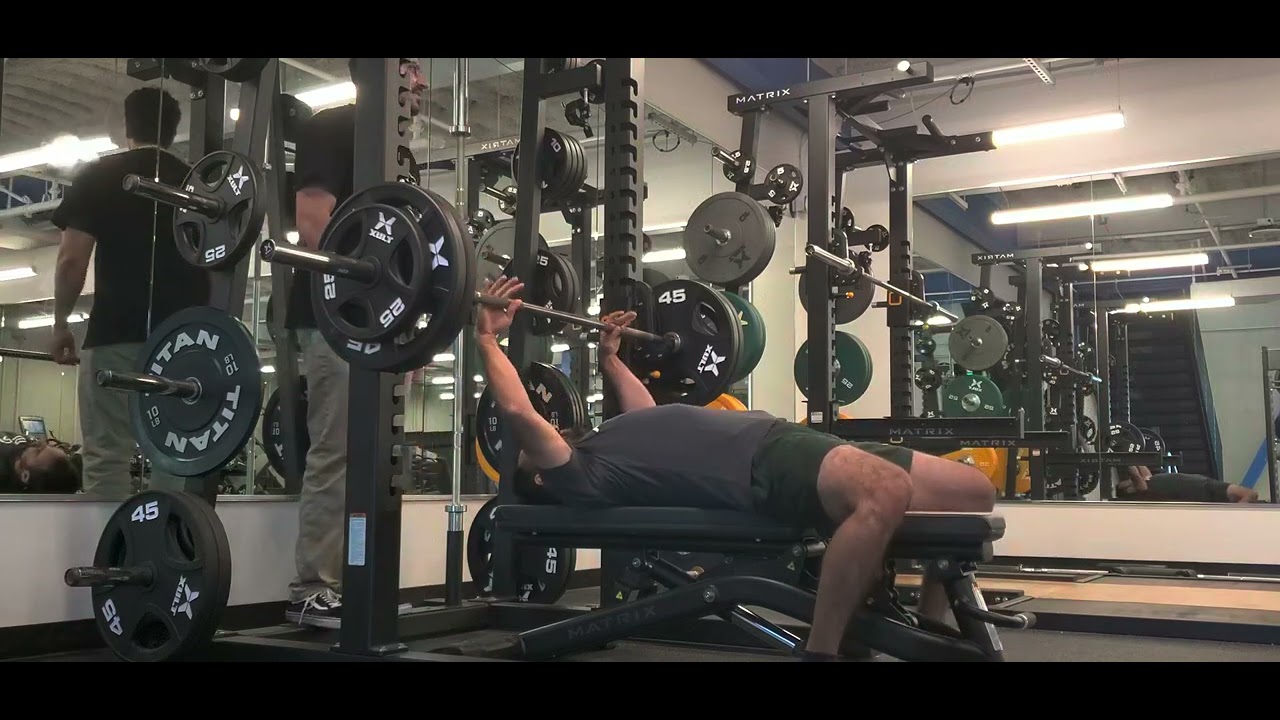 275 lbs Bench Press - YouTube