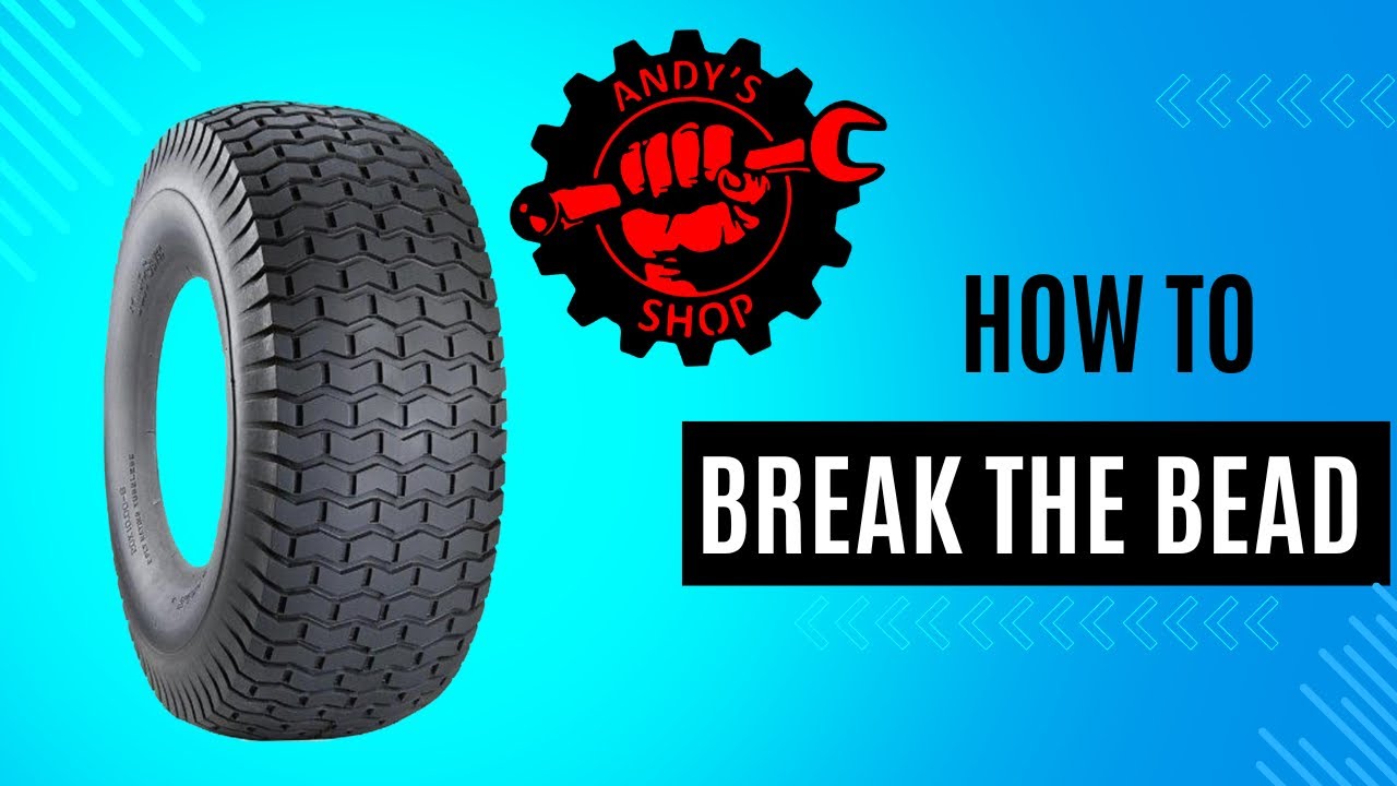 Break the Bead on Riding Mower Tires without Breaking your Back! - YouTube