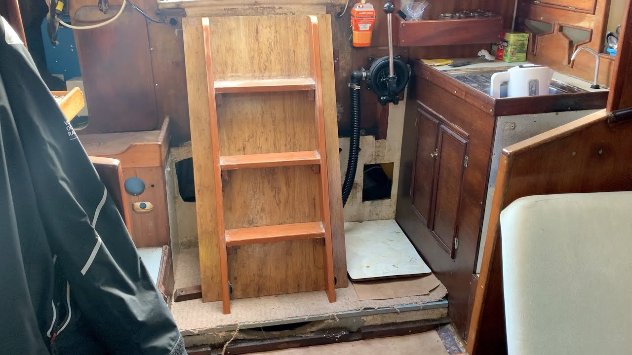 Sailing Alison - Companionway steps - YouTube