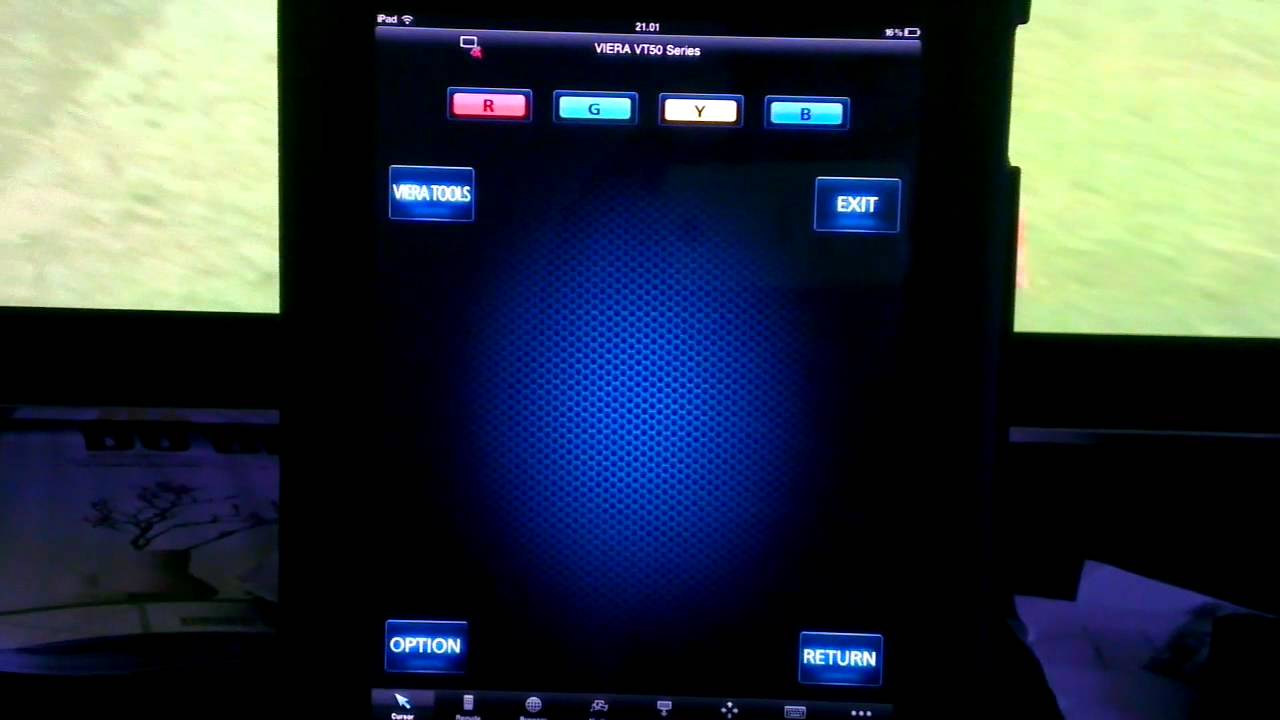 Panasonic VT50 Viera viewer - YouTube