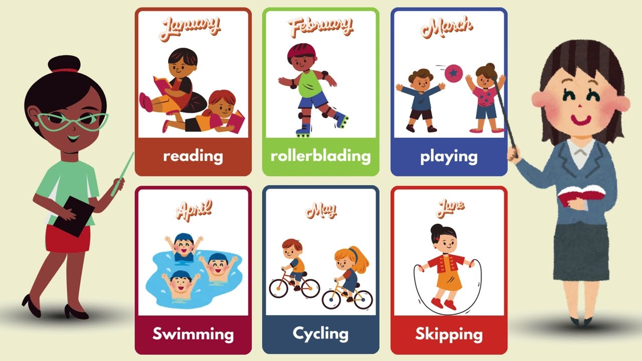 Days in a month Song | Learn how many days in each month | Song for ...