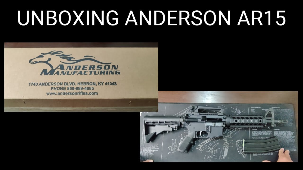 Weaponology, Unboxing / first look review of Anderson M4/AR 15, #m4 # ...